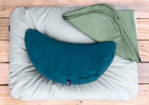 Smile Zafus (Crescent Cushion™) - Carolina Morning